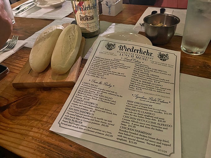 That menu isn't just listing food&mdash;it's offering a passport to flavors that have survived generations. Those fresh rolls are just the opening act.