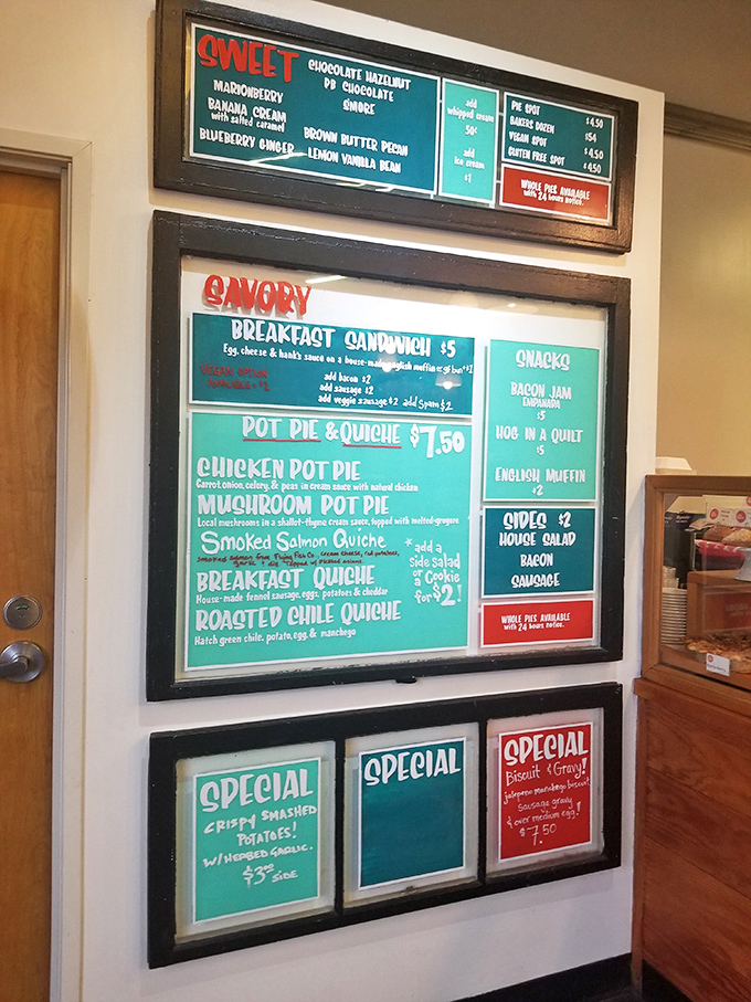 This menu board isn't just a list&mdash;it's a roadmap to happiness. The hardest part isn't choosing what to order, but limiting how many you try.