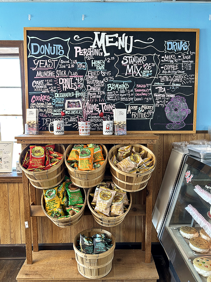 The chalkboard menu rivals some modern art installations, a colorful roadmap to delicious decisions that will haunt your dreams for days.