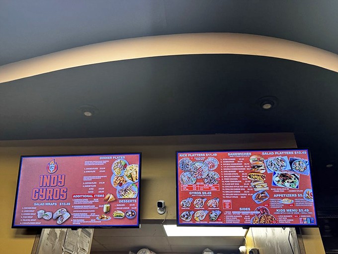 Menu boards that don't require reading glasses or translation apps? That's my kind of place. Clear choices, vibrant photos, zero decision paralysis.