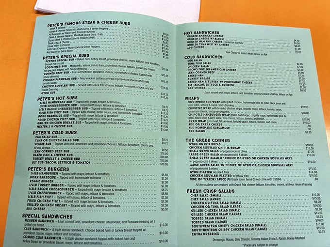 A menu so packed with options, you might need to schedule a series of visits. The Greek Corner beckons like a Mediterranean siren.