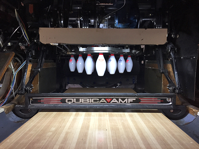 Behind-the-scenes magic: The Qubica AMF pinsetter, mechanical choreographer of bowling's most satisfying moment&mdash;the reset.