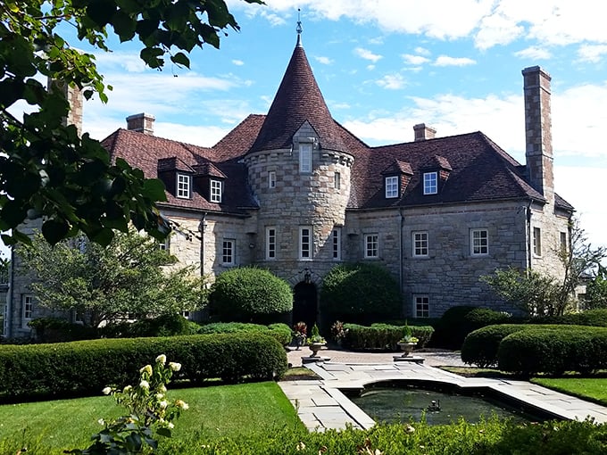 This isn't just a mansion—it's architectural time travel. Castle Rock's stone turret and manicured gardens transport visitors to an era of maritime wealth.