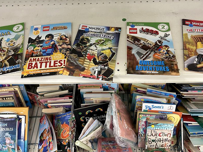 From LEGO adventures to Dr. Seuss classics, build your child's library for pennies on the dollar.