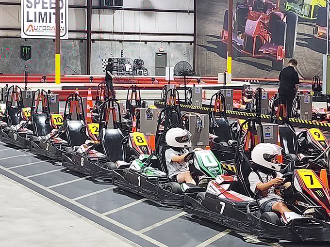 Lined up like mechanical stallions at the Kentucky Derby, these electric beasts are just waiting for you to take the reins.