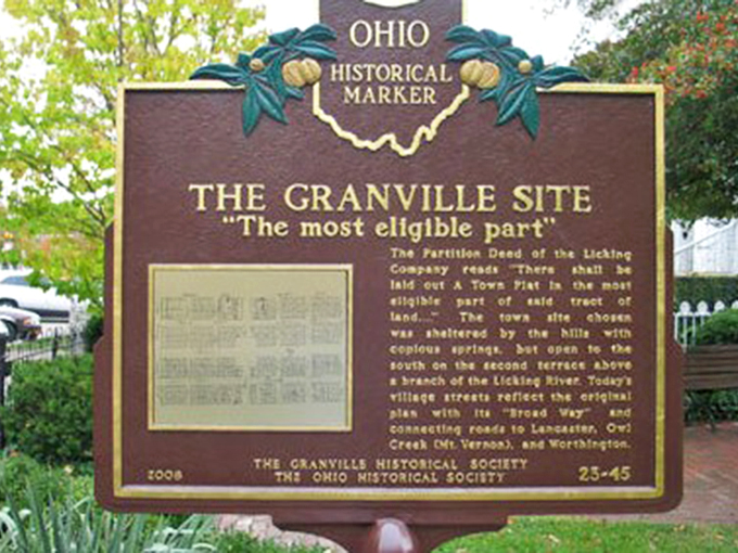 History isn't just remembered in Granville&mdash;it's preserved, celebrated, and occasionally used as directions when GPS fails.