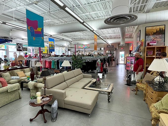 From vintage vinyl to velvet sofas, this treasure trove is where your grandmother's attic meets an HGTV makeover.