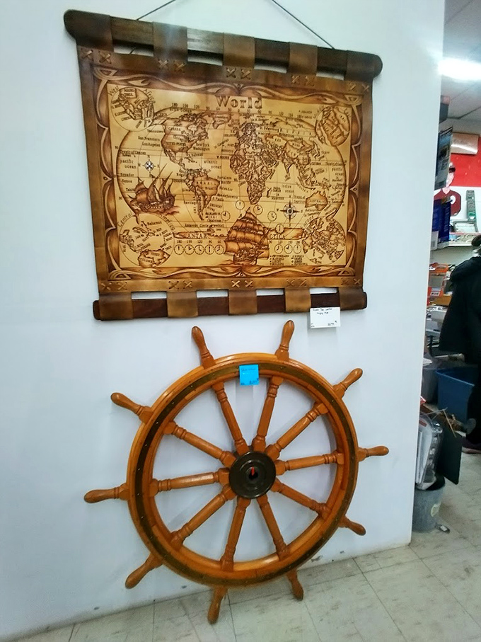 Captain your own adventure with this nautical display&mdash;where else can you steer a ship without leaving Bedford County?