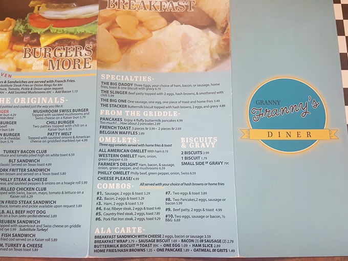 The menu reads like a love letter to American comfort food classics &ndash; complete with The Slinger, a breakfast dish that could fuel a small tractor.