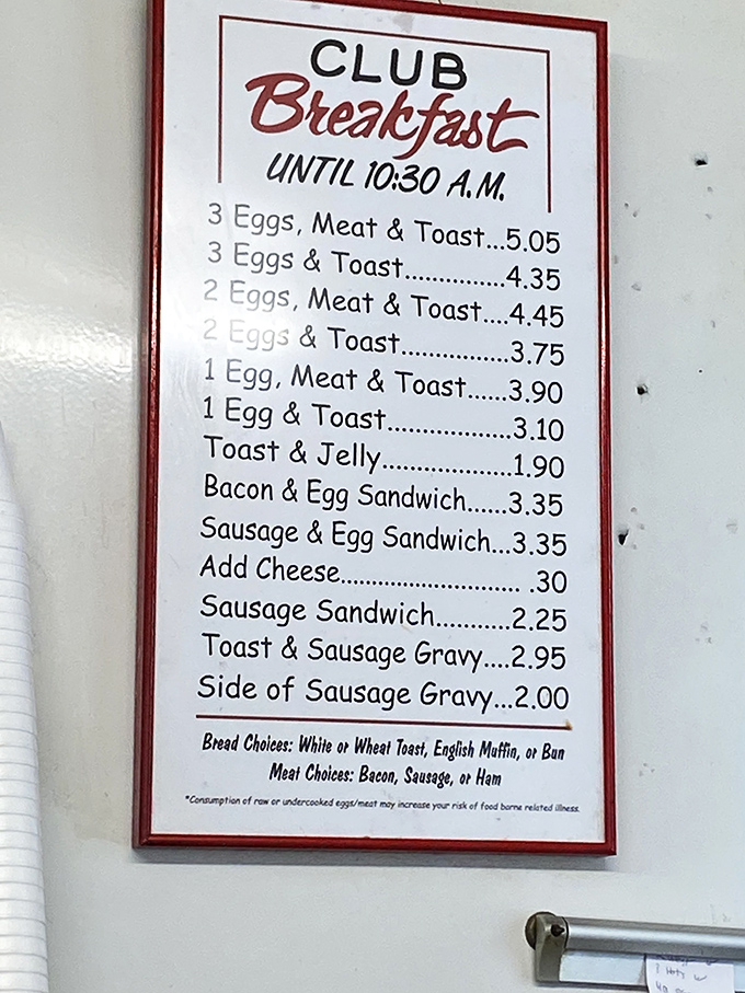 The breakfast menu reads like poetry to the hungry soul&mdash;simple, straightforward, and mercifully affordable in an age of $15 avocado toast.