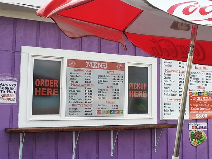 A menu of straightforward barbecue classics – no fusion confusion here, just the smoked meats your carnivorous heart desires.