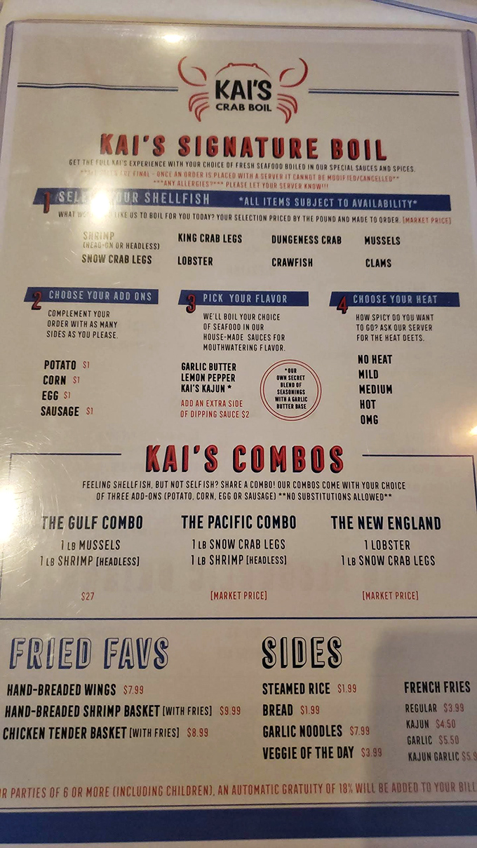 Decision paralysis has never been so delicious&mdash;choose your seafood, sauce, and spice level for a customized maritime adventure.