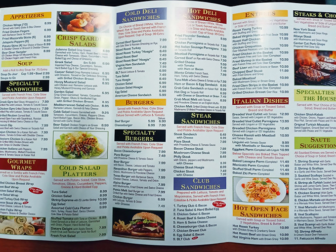 This isn't just a menu&mdash;it's a roadmap to happiness with enough options to satisfy every craving from dawn till dusk.