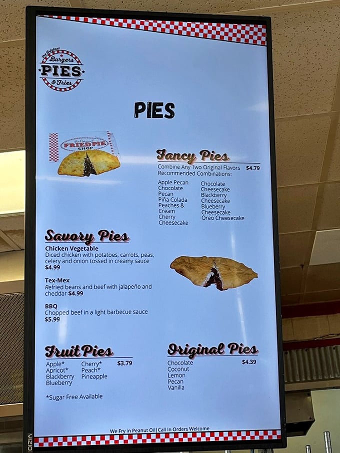 This menu board is the roadmap to paradise. Like a choose-your-own-adventure book where every ending involves delicious satisfaction.