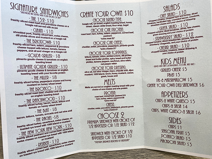 The menu reads like a love letter to comfort food, with sandwiches named after streets and neighborhoods that feel like destinations themselves.