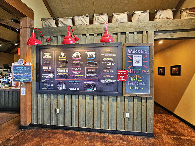 The menu board at Skeeter's doesn't need fancy fonts or pretentious descriptions. When the food's this good, simplicity speaks volumes. 