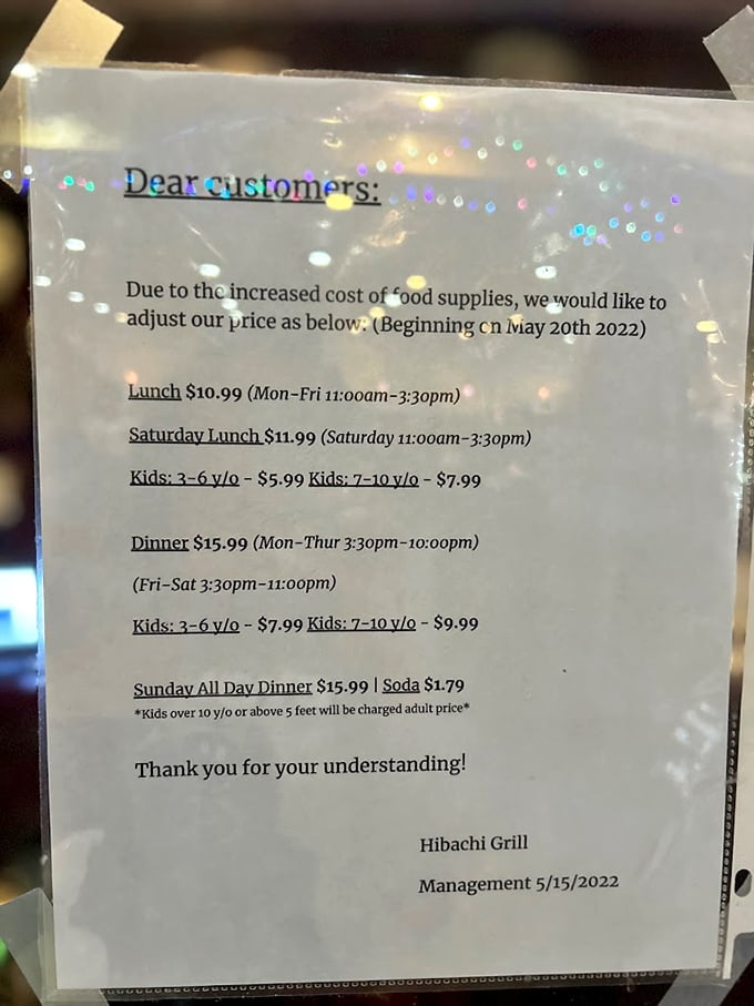 The menu board&mdash;your roadmap to strategic dining decisions. Like a treasure map, but the X marks multiple spots.