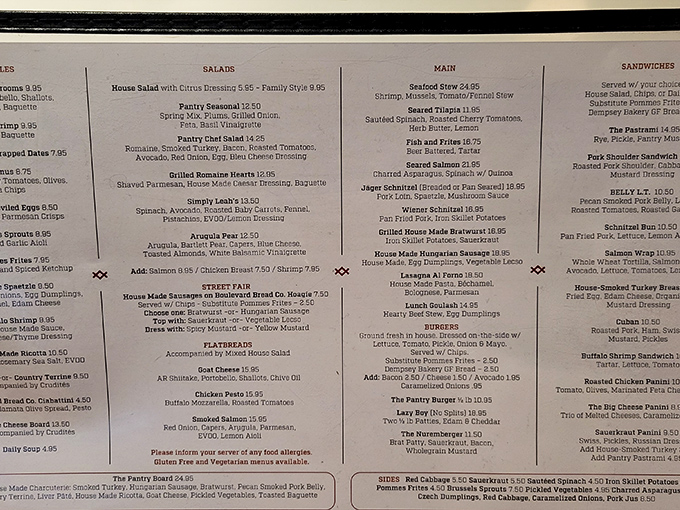A menu that reads like a love letter to Southern cuisine with a Cajun accent. Decision paralysis has never been so delicious.