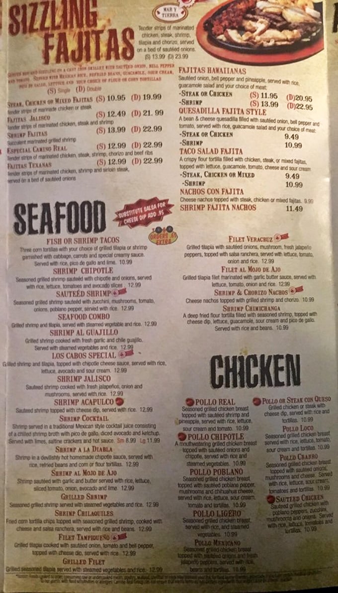 The extensive menu at El Sombrero reads like a Mexican food lover's wish list. From seafood specialties to sizzling fajitas, decision paralysis has never been so delicious.