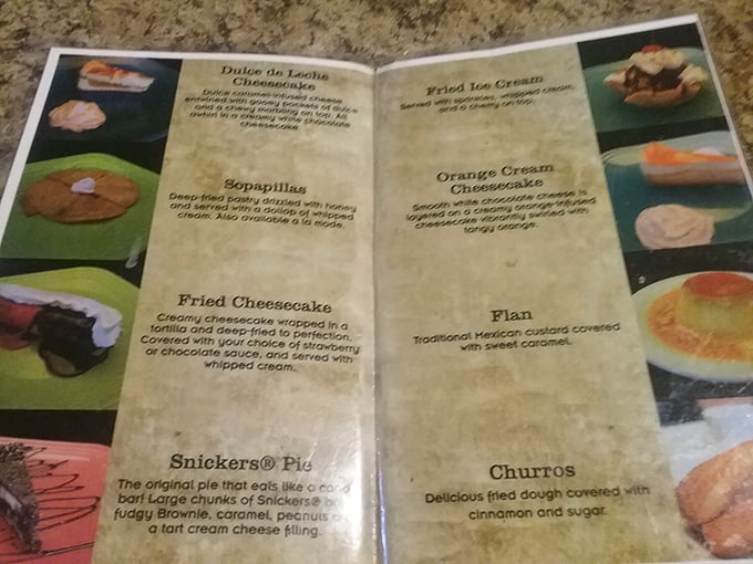 Dessert dilemmas worth having! From churros to fried cheesecake, the sweet finale might be the hardest decision you'll make all day.