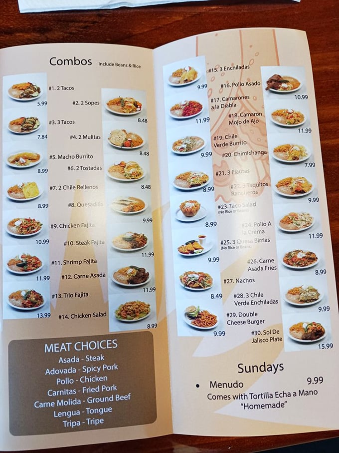 The menu reads like a greatest hits album of Mexican cuisine. Decision paralysis has never been so delicious.