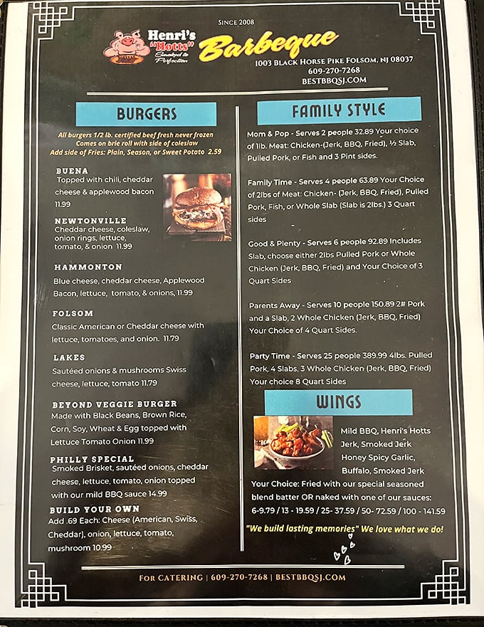 The menu reads like a love letter to comfort food. Each option promises a different path to happiness, all equally valid.