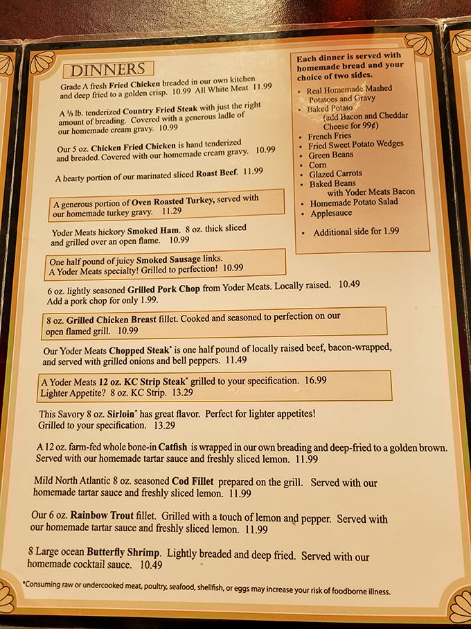 This isn't just a menu&mdash;it's a roadmap to happiness. Each description promises comfort that modern fusion restaurants can only dream about.