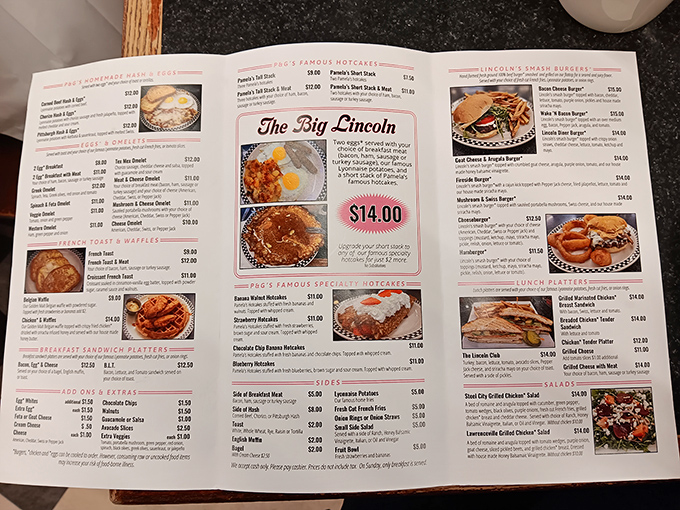 The menu at Lincoln's P&G reads like a love letter to American comfort food&mdash;no pretentious descriptions, just honest dishes that deliver on their promises.
