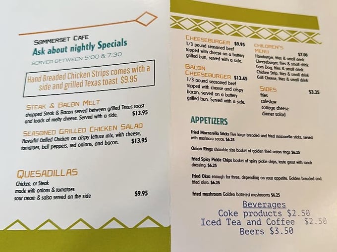 This isn't a menu&mdash;it's a love letter to American comfort food classics, each item promising a hug for your taste buds.