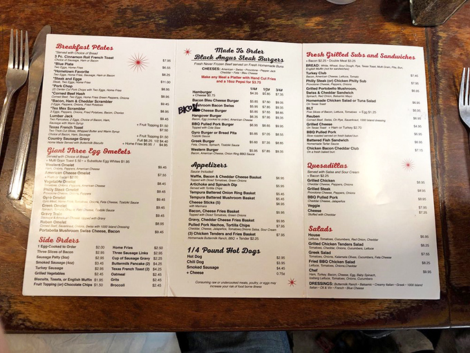 This menu isn't trying to impress you with fancy terminology&mdash;it's promising reliable deliciousness that generations of Ohioans have sworn by.