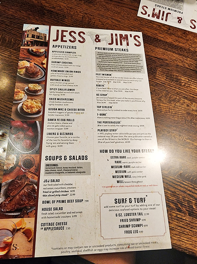 A menu that reads like beef poetry&mdash;the legendary Playboy Strip beckons carnivores with its impressive 25 ounces of pure pleasure.