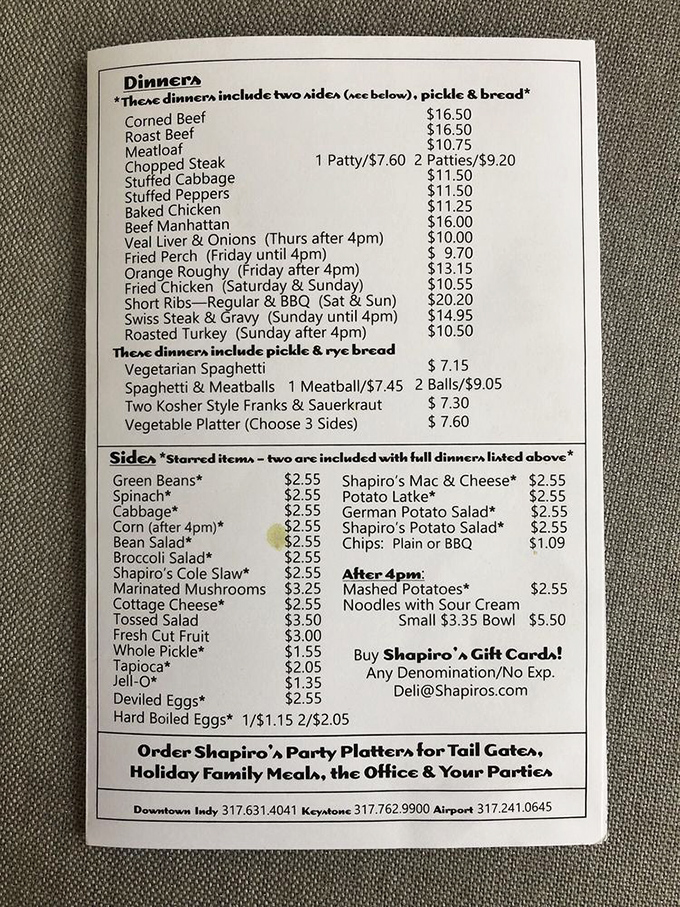 This menu isn't just a list of food&mdash;it's a roadmap to happiness. The hardest part? Deciding which delicatessen dream to pursue.