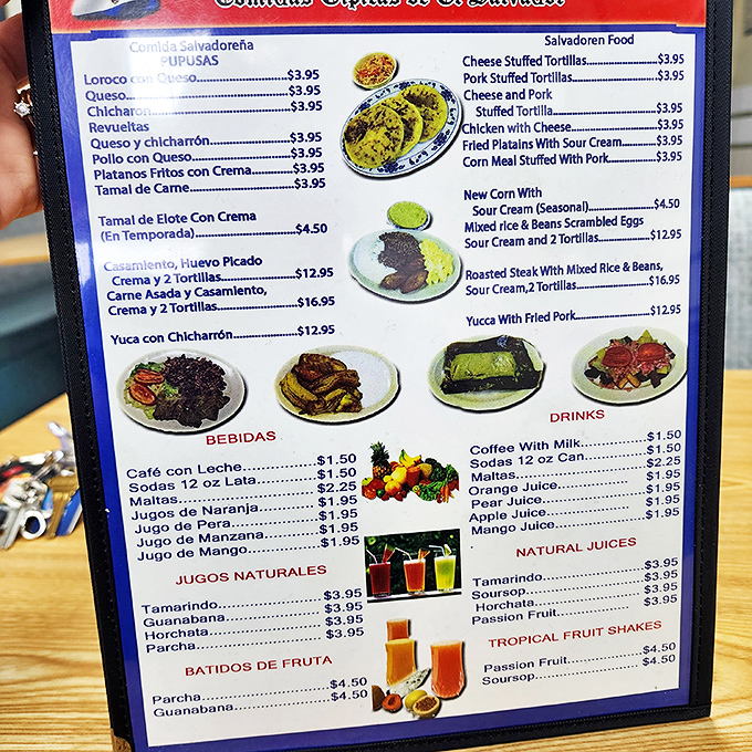 This menu is the roadmap to happiness. Each item represents a different path to the same destination: pure satisfaction.