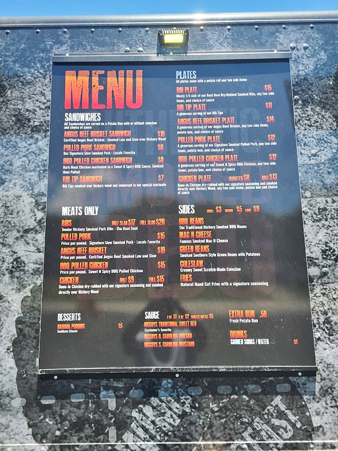 Not so much a menu as a roadmap to happiness—each option promising a different route to the same blissful destination.