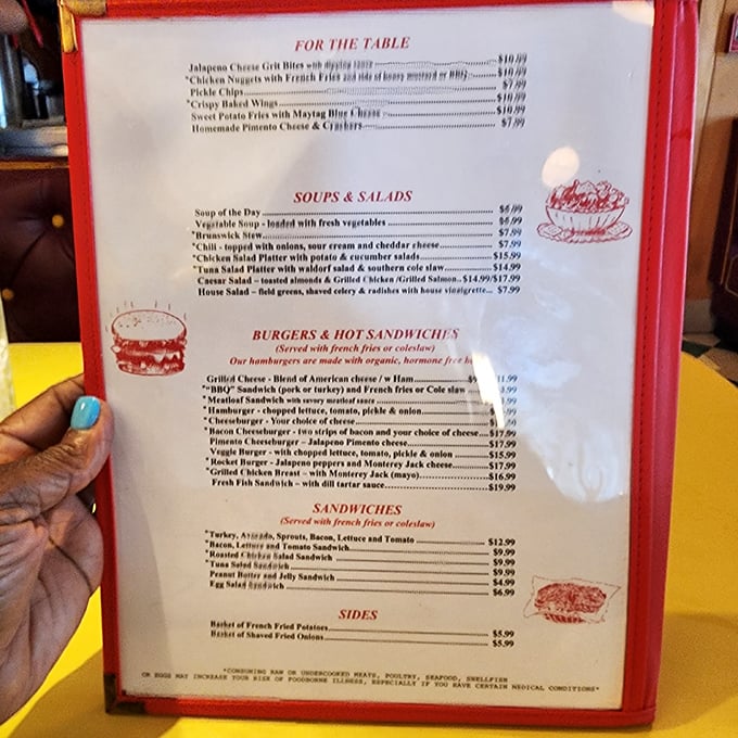 Life's big decisions happen here&mdash;Western omelet or country ham? The menu at OK Cafe reads like a love letter to Southern cuisine.