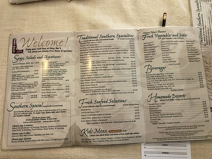 This menu isn't just a list of dishes &ndash; it's a historical document, a love letter to Southern cuisine that makes decision-making deliciously difficult.