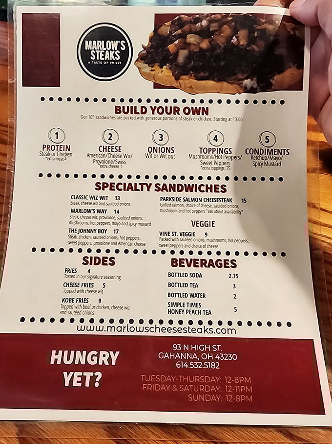 Decision paralysis has never been so delicious. Marlow's menu reads like a love letter to Philadelphia, with each option more tempting than the last.