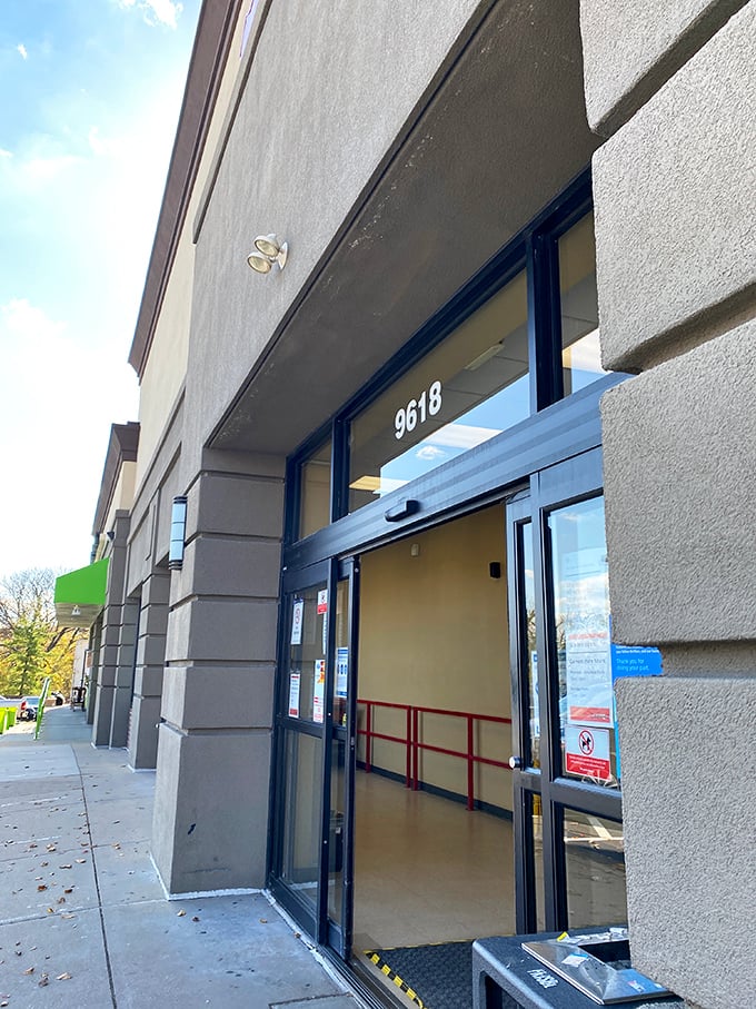 This nondescript entrance at 9618 Watson Road is basically a portal to an alternate dimension where yesterday's discards become tomorrow's discoveries.