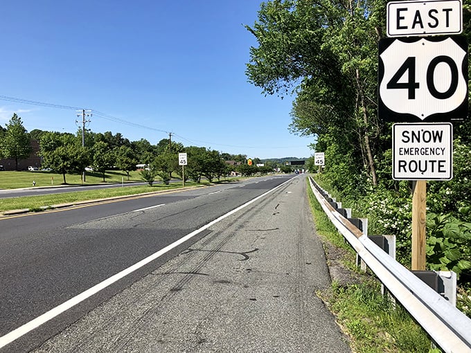 Route 40 might look like any highway, but it's the gateway to waterfront magic. Sometimes the best journeys start on the most ordinary roads.