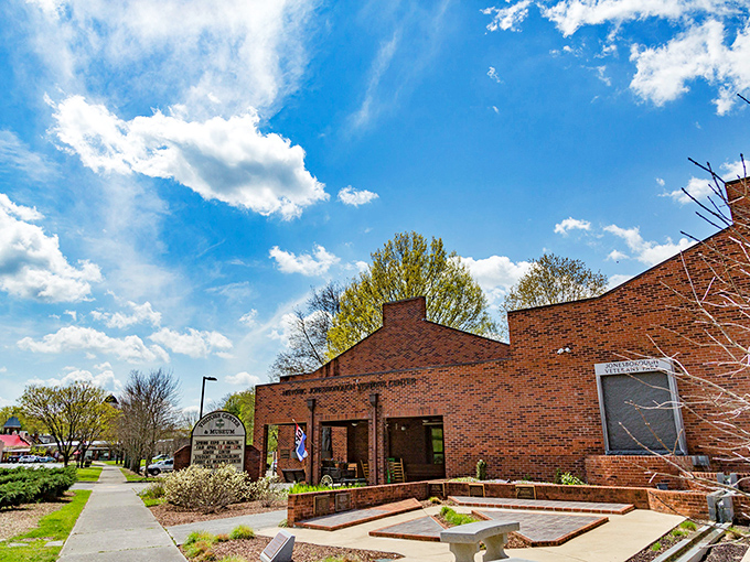 This brick building isn't just another pretty facade—it's where Jonesborough's rich history is preserved and shared with curious visitors.