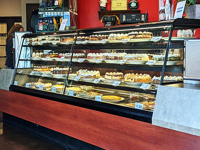 Life's uncertainties melt away when you glimpse this menu's philosophy: "Eat dessert first!" Words to live by in this Cape Girardeau treasure.