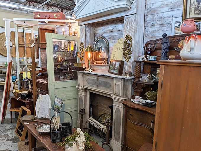 This isn't decorating&mdash;it's time travel. That fireplace mantel has probably witnessed more history than your high school textbook.