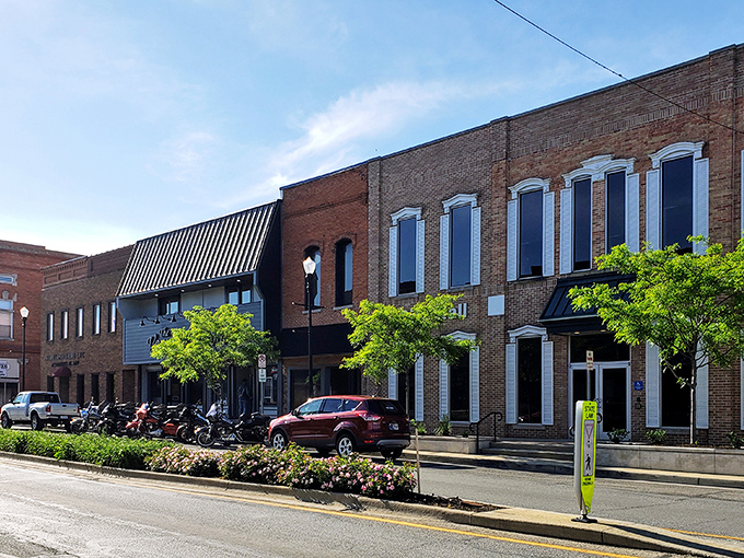 These aren't just buildings; they're chapters in Angola's story, with storefronts that have witnessed generations of local life unfold.