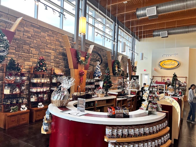 The command center of confectionery magic, where chocolate dreams are packaged and willpower comes to surrender.