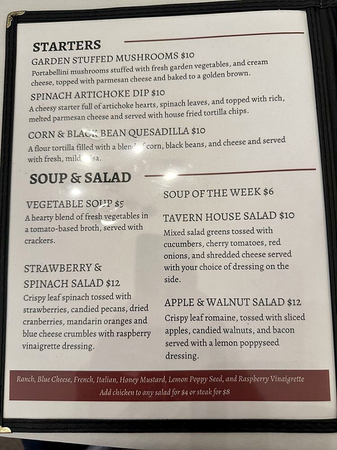 The menu doesn't need fancy tricks&mdash;just honest offerings like garden-stuffed mushrooms and strawberry spinach salads that let quality ingredients shine.