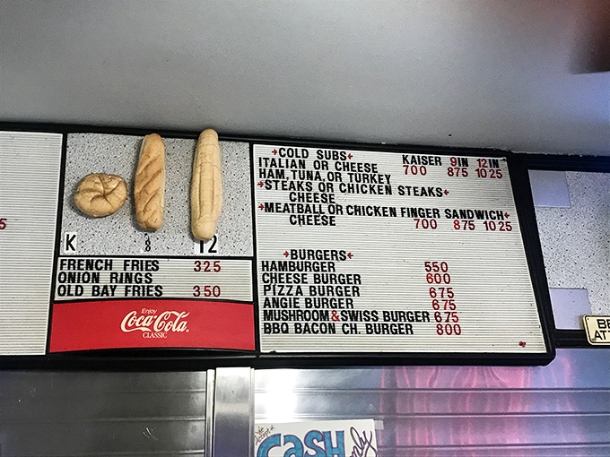 This menu board isn't just a list of options&mdash;it's a historical document of American diner perfection, unchanged for good reason.