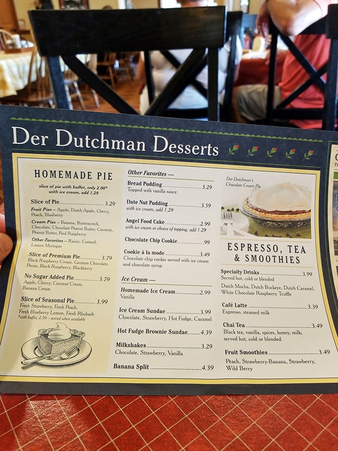 The dessert menu reads like poetry to sugar enthusiasts&mdash;each line promising a different path to blissful indulgence.