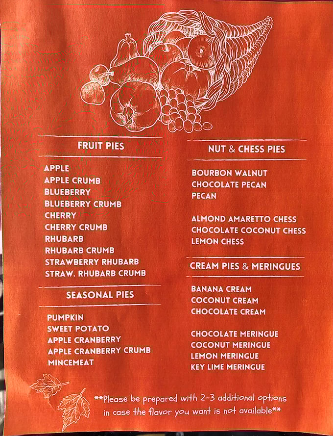 The menu that launches a thousand cravings. Like a treasure map for your taste buds, each listing promises its own delicious adventure.