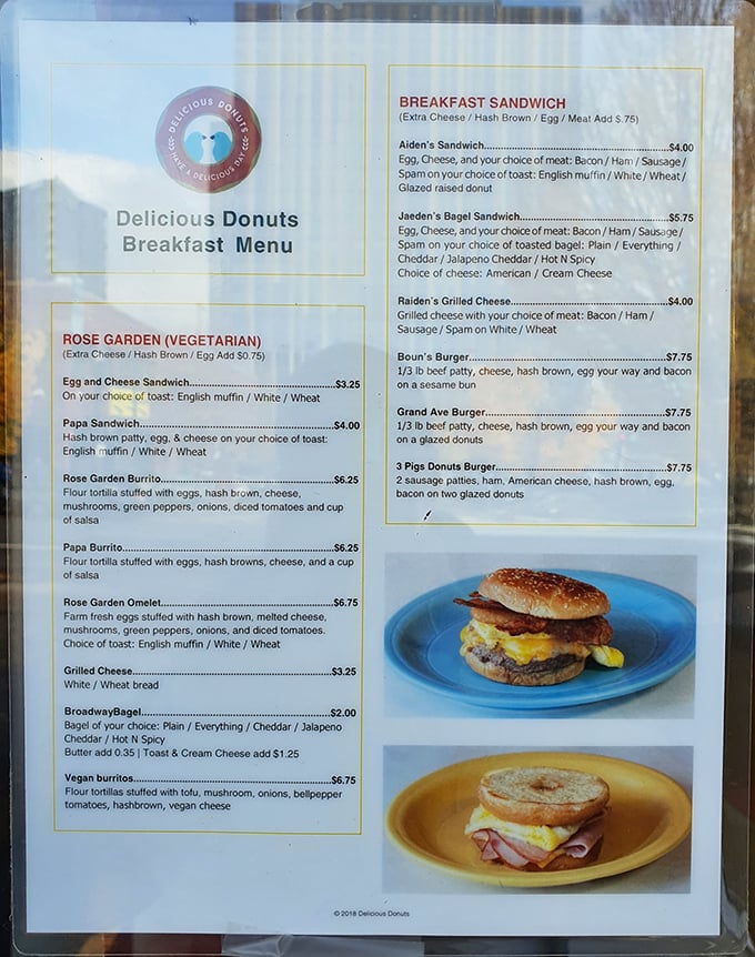 A menu that understands breakfast isn't just the most important meal, but potentially the most delicious. Decisions have never been so sweetly difficult.