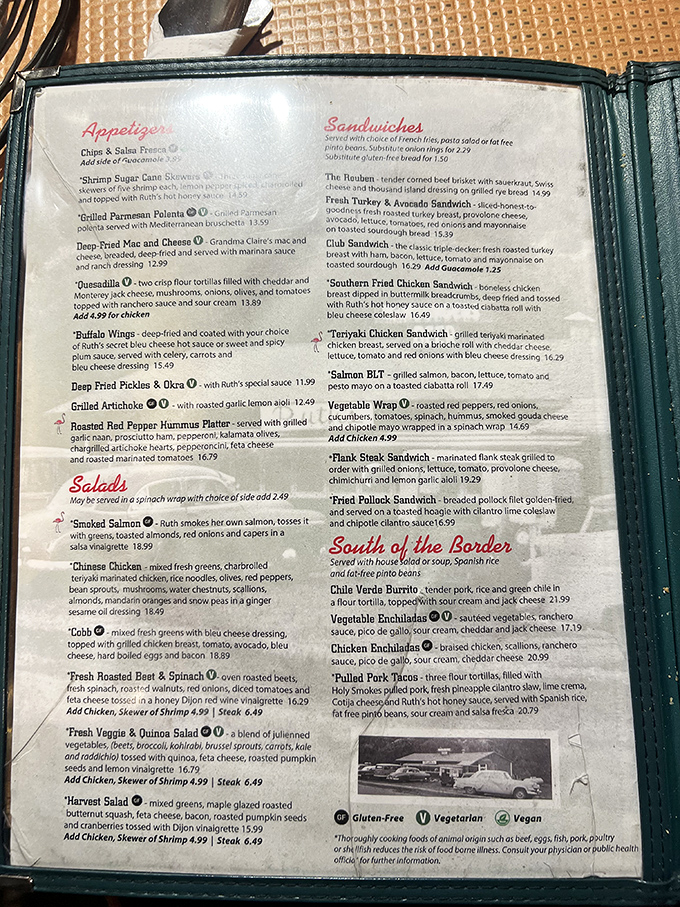Menu decisions at Ruth's are existential crises of the best kind. Each option promises a journey worth taking, especially those Mile High Biscuits.